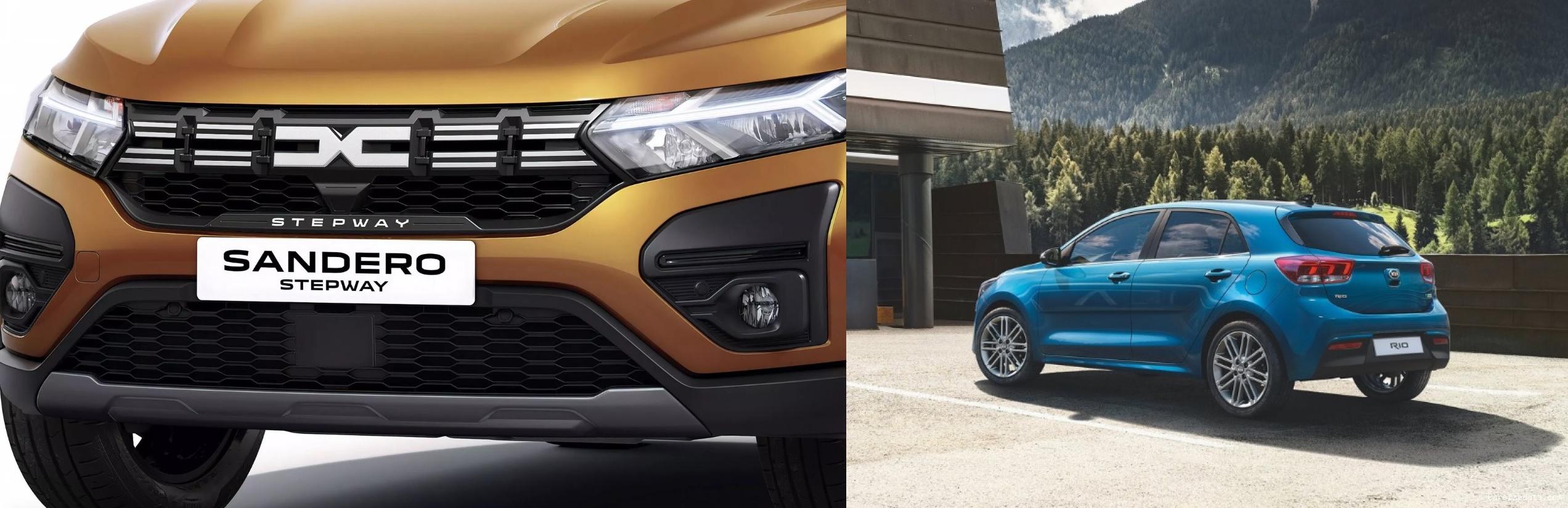 2023 Dacia Sandero Stepway 1.0 Turbo 90 HP VS. 2023 Kia Rio 1.4 100 HP